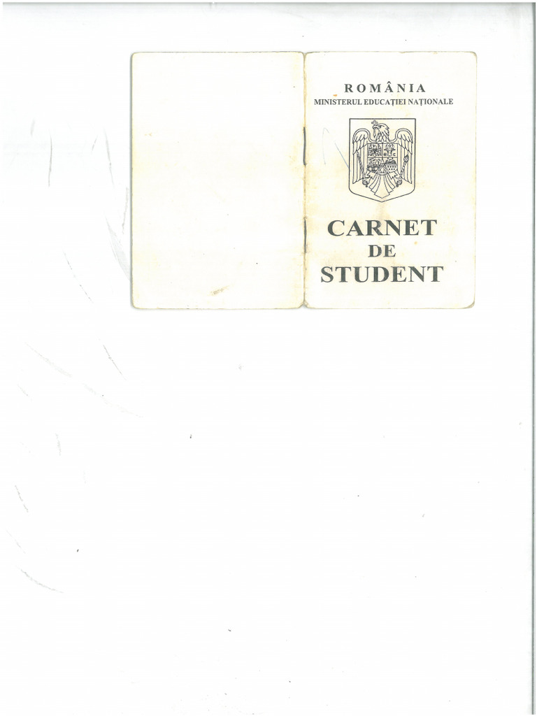 Carnet Student Cluj | PDF