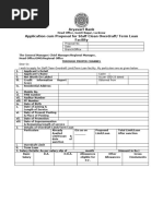 Staff OD Application Format-Process-Documents | PDF | Overdraft | Loans