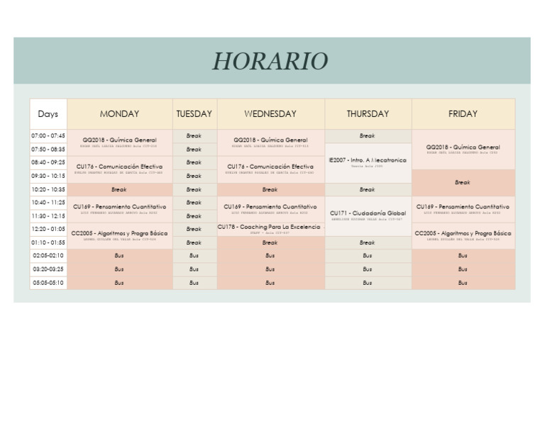 Event Schedule | PDF