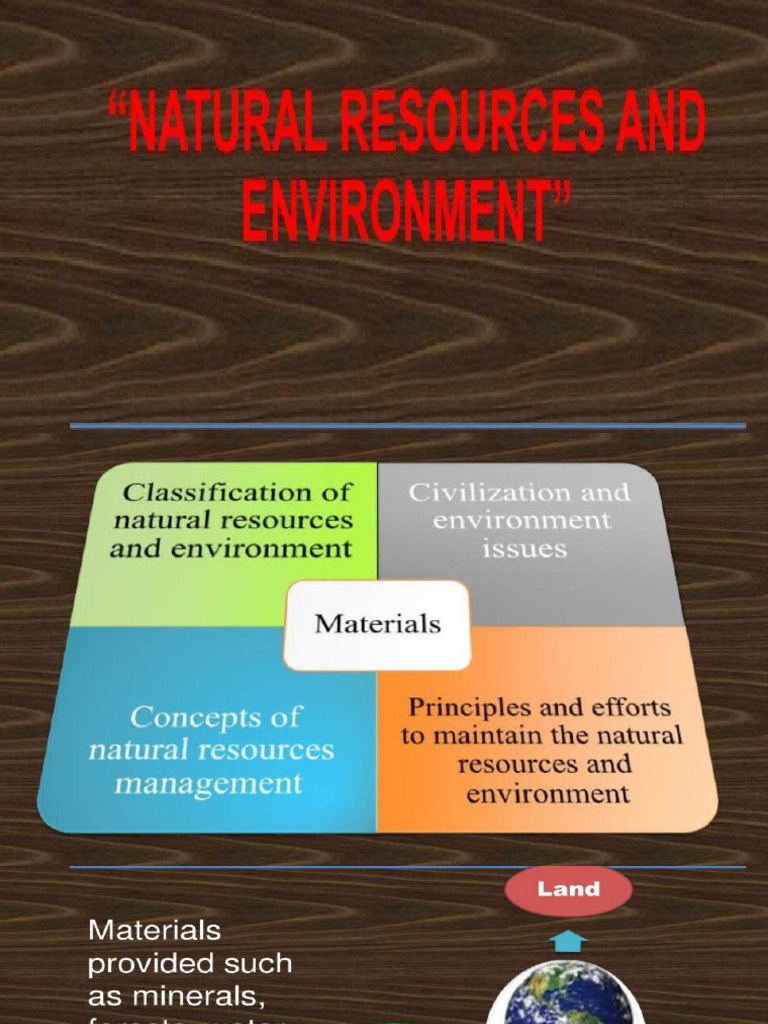 Environment and Natural Resources | PDF