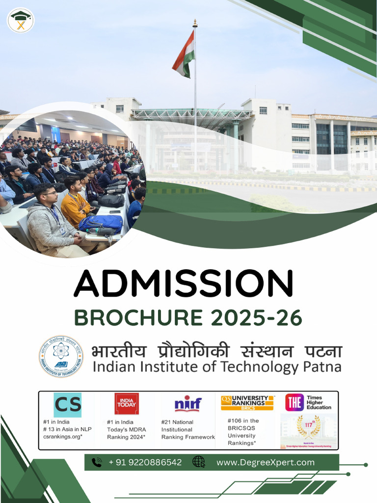 Iitp BS Admission Brochure 2025-26 | PDF