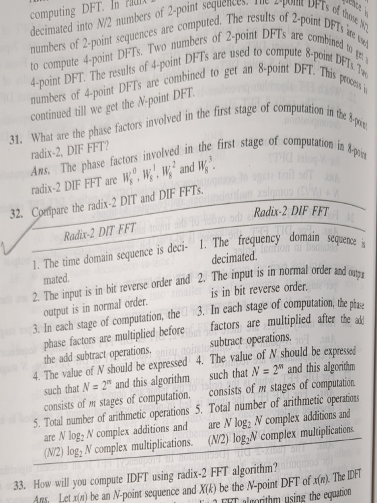 DSP Important Qs Part 2 | PDF