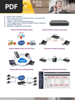 Datasheet Mitel EX Controller EN | PDF | I Pv6 | Quality Of Service