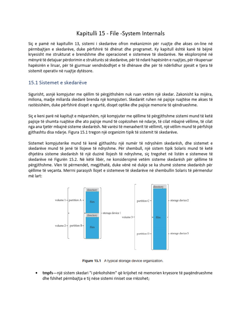 Kapitulli 15 - File - System Internals | PDF