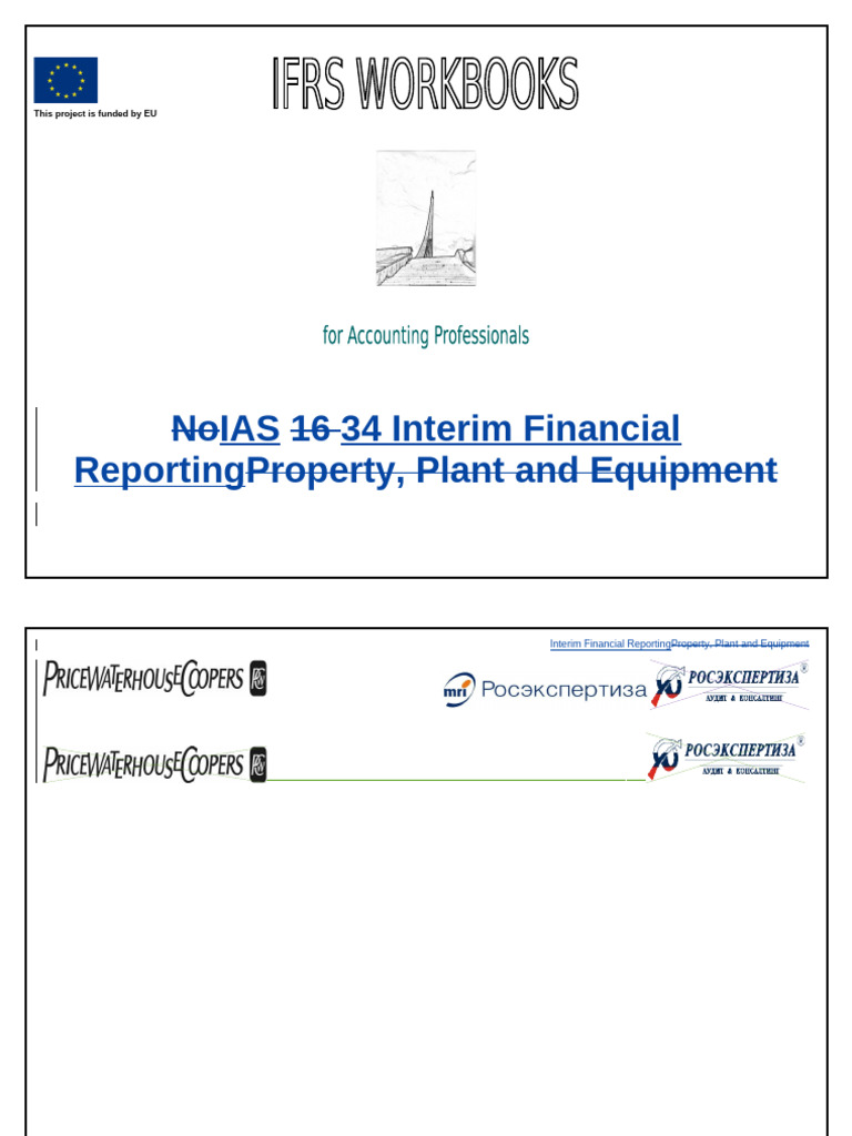 IAS 34 Interim Financial Reporting [1] | PDF | Income Statement ...