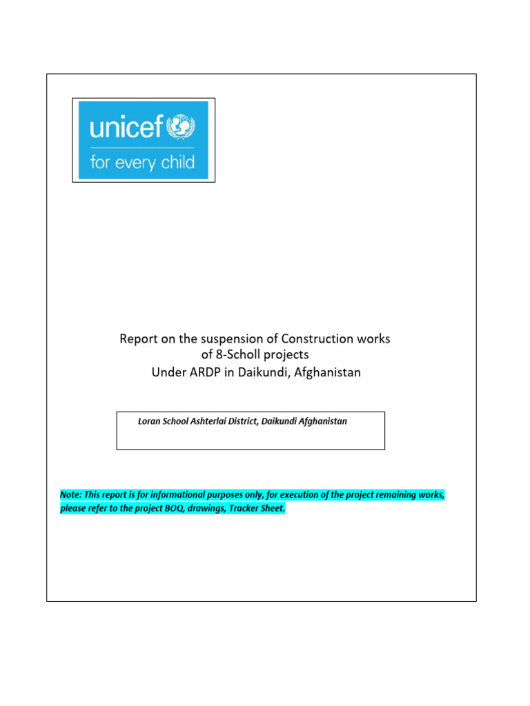 1.suspension report for Loran School. | PDF | Masonry | Wall