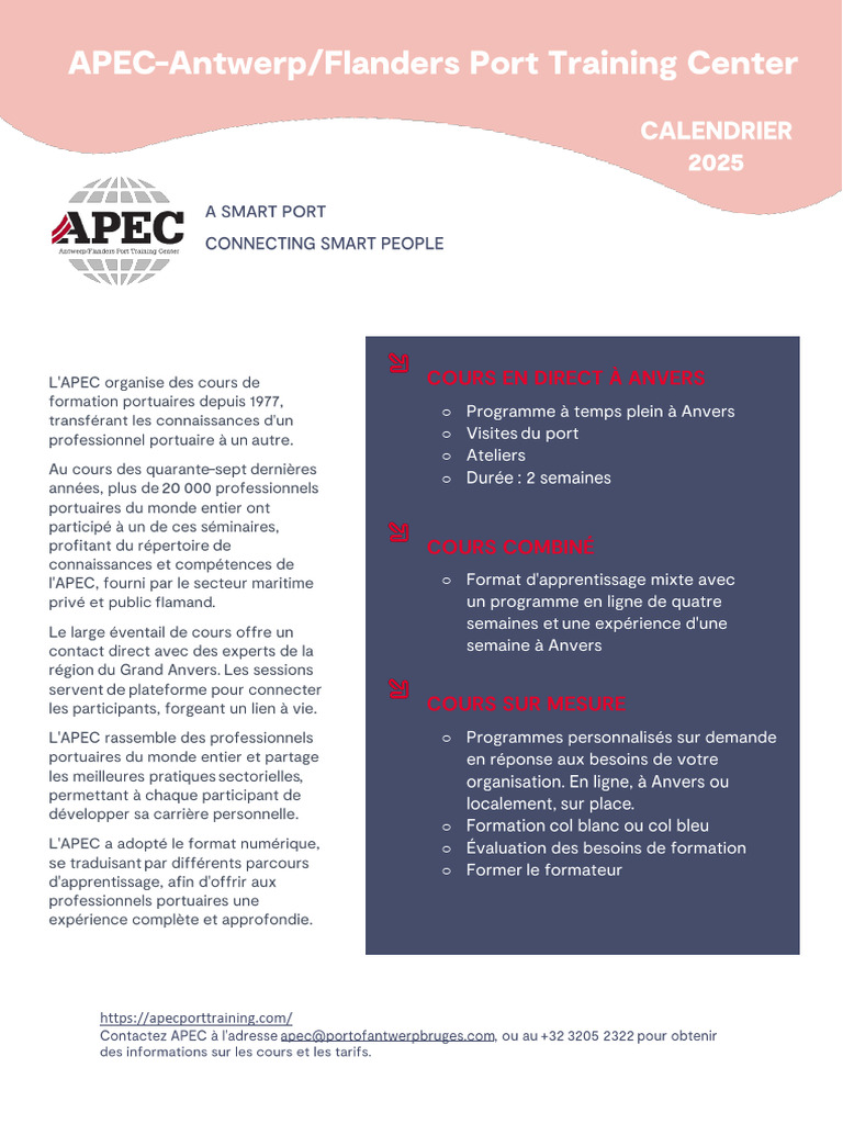 APEC Calendar 2025 _ FR | PDF