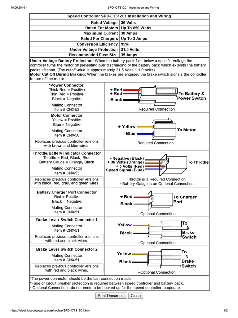 SPD-CT312C1 Installation and Wiring | PDF | Electrical Connector ...