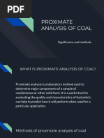 Ultimate and Proximate Analysis | PDF | Coal | Combustion