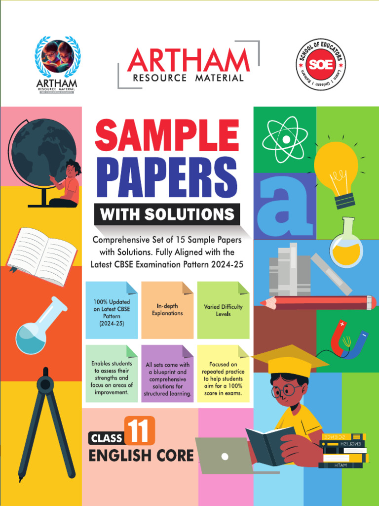Set of 15 Sample Papers With Solutions & Blueprint for Class 11 (4 ...