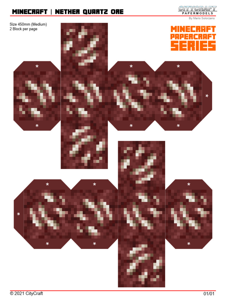 Blocks Ore Nether Quartz Pdf