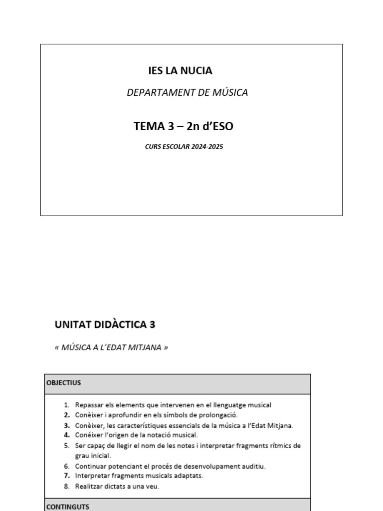 TEMA 3 - 2n dESO (1) | PDF