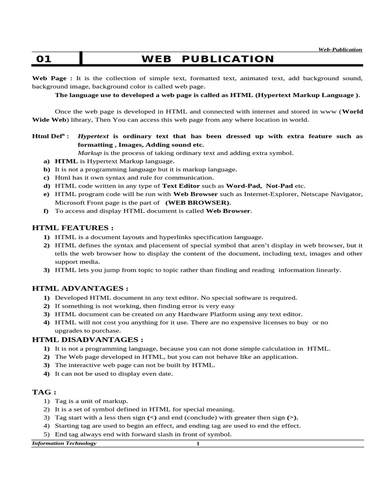 Web Publication | PDF | World Wide Web | Internet & Web