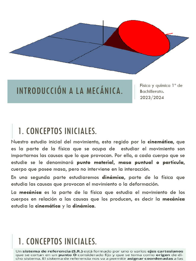 Introducción a la mecánica | PDF | Velocidad | Aceleración Introducción a la mecánica | PDF | Velocidad | Aceleración
