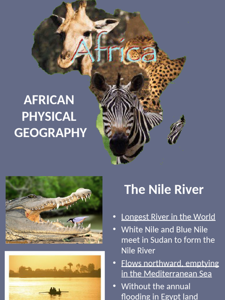 Africa Physical Geography | PDF | Sahara | Desert