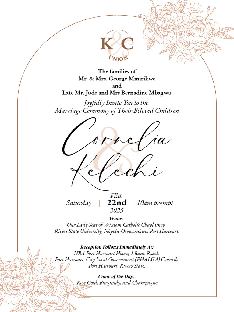 Wedding Invite 3 | PDF