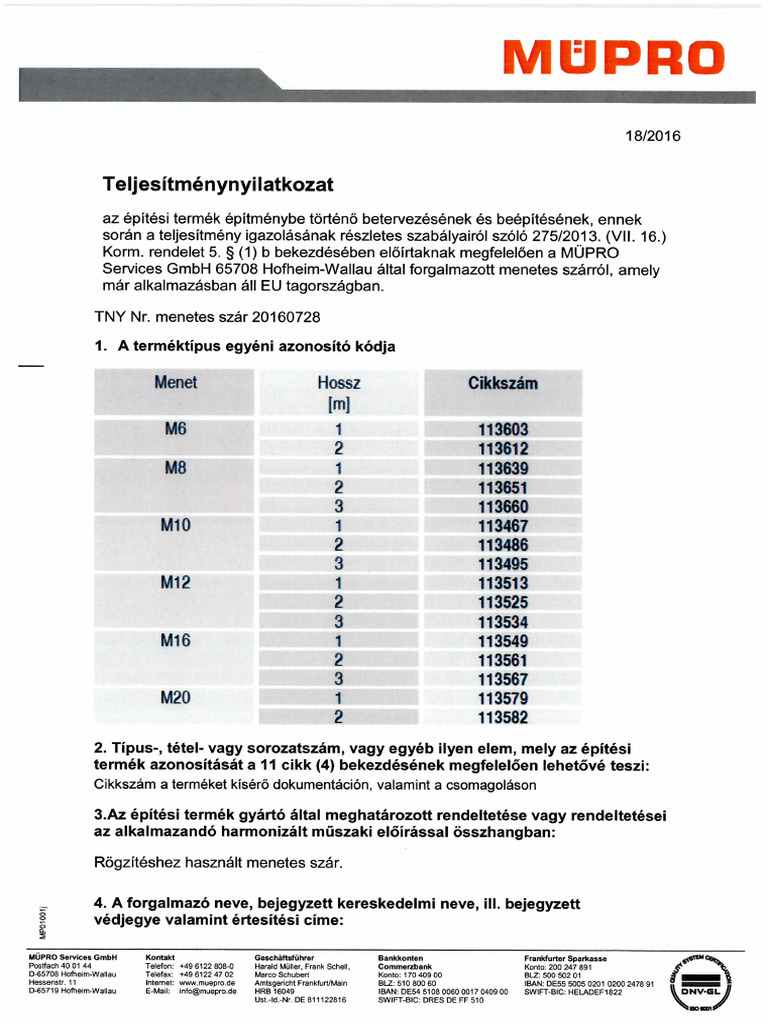 Mupro Menetes | PDF