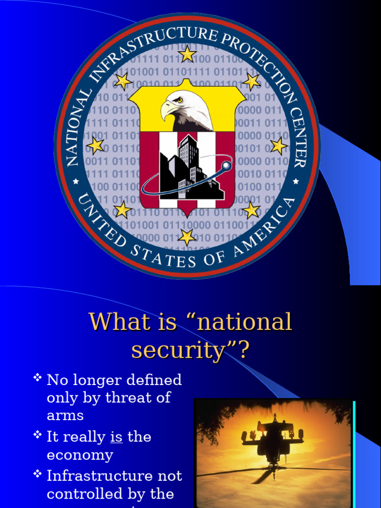 Understanding National Security and Infrastructure | PDF | Public ...