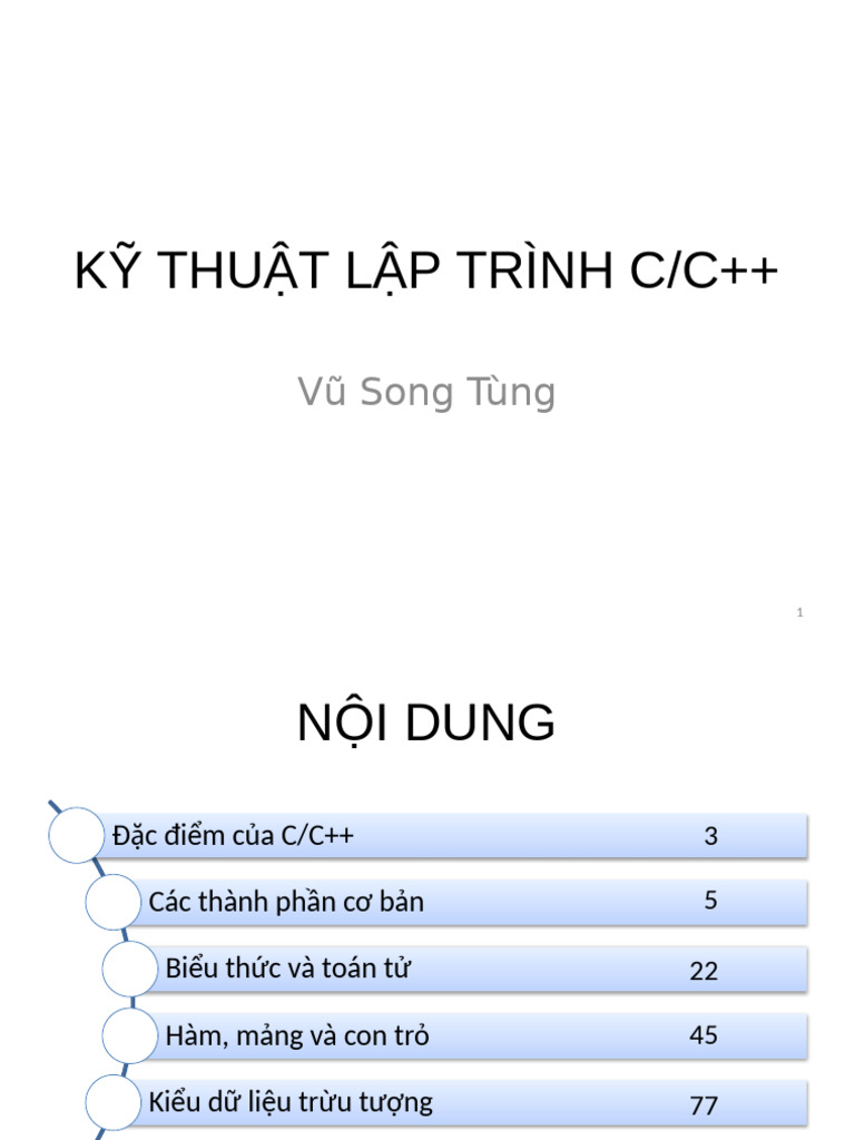 Et2031 Ky Thuat Lap Trinh c c++ .5m (1) | PDF