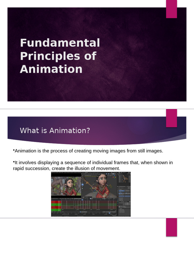(Group 6) Principles of Animation | PDF | Animation | Computer Animation