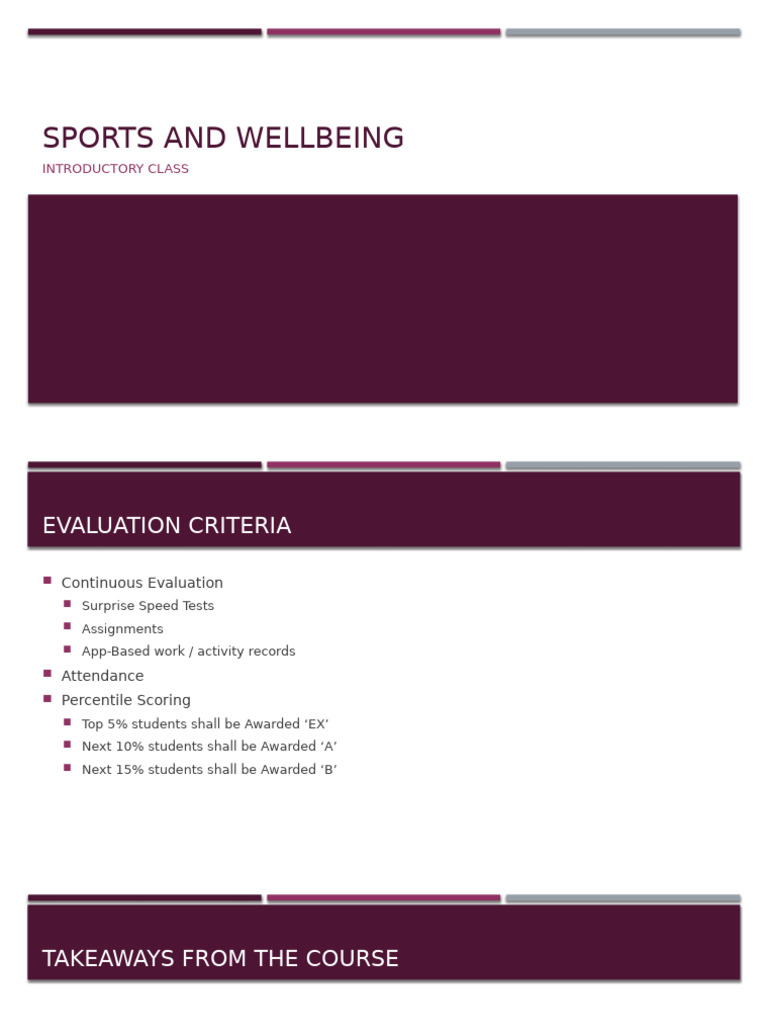 Student Fitness Evaluation Guide | PDF