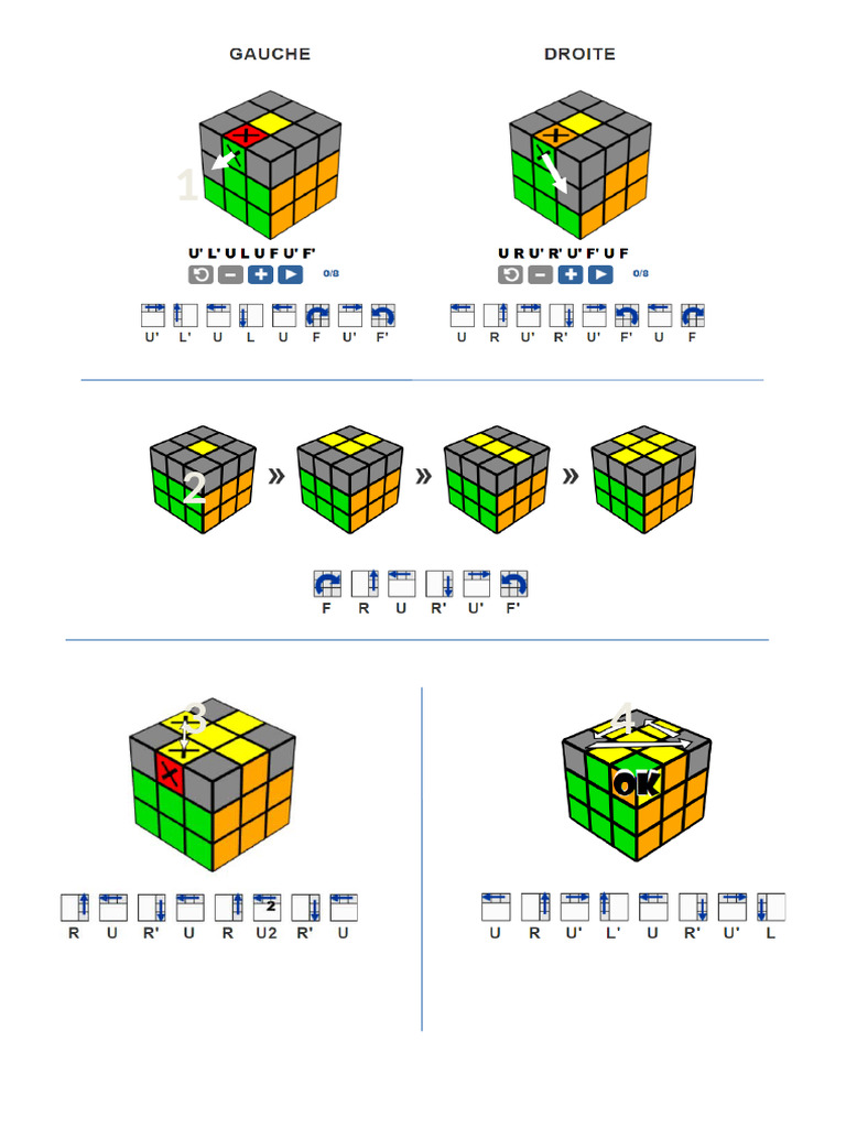 Rubik's cube résolution | PDF
