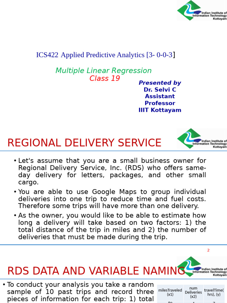 MLR Multicollinearlty, Categorical Variable | PDF | Multicollinearity | Errors And Residuals
