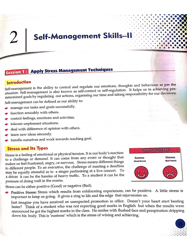 self management skills | PDF