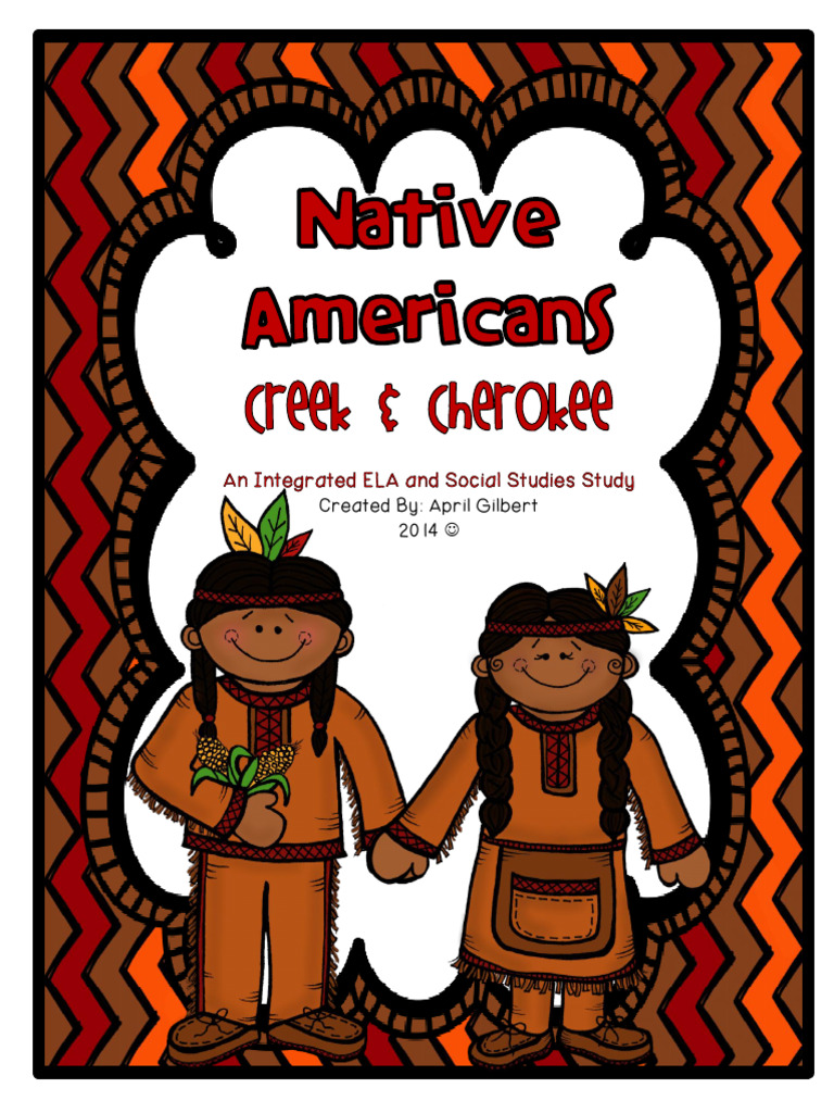 Creek and Cherokee Indians for Kids | PDF | Muscogee | Native Americans ...