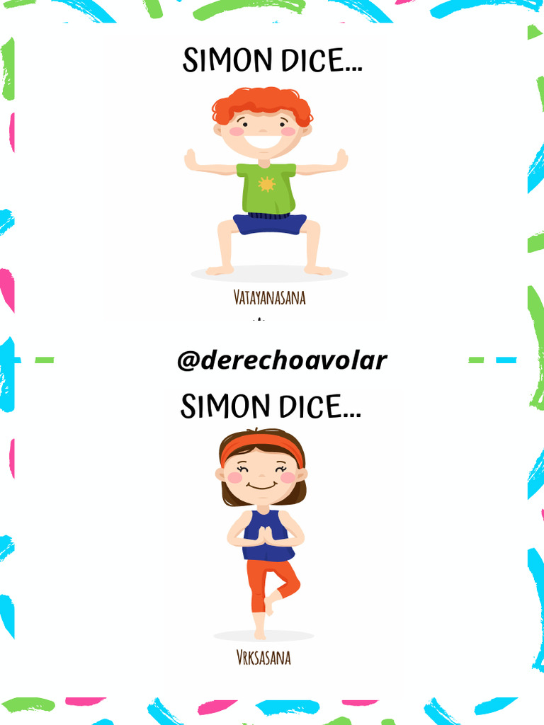 Juego de Simon Dice para Niños | PDF