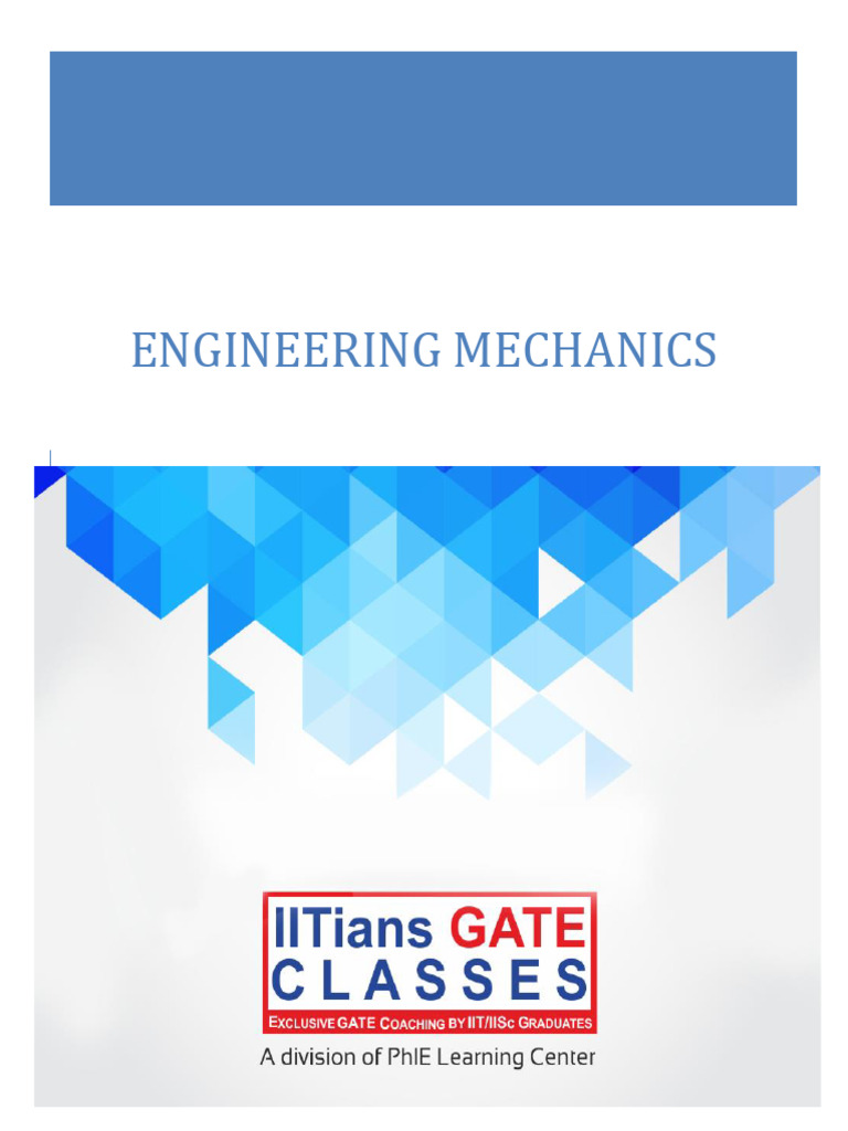 Engineering Mechanics | PDF