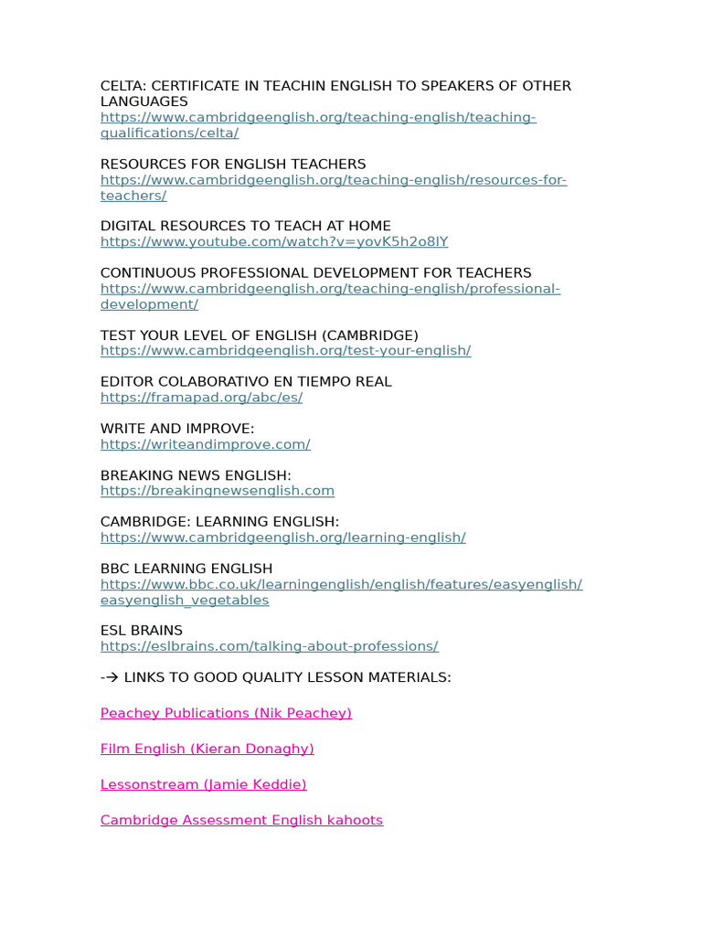 Revisar Inglés | PDF