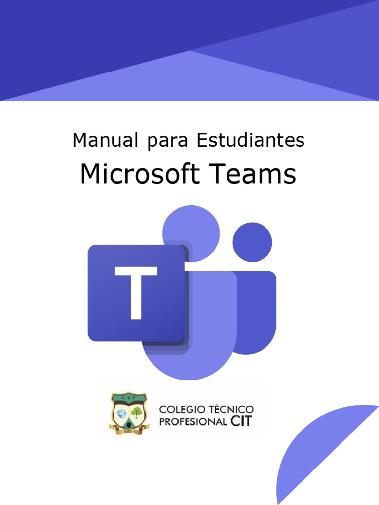 Manual ESTUDIANTE TEAMS | PDF | Informática | Software