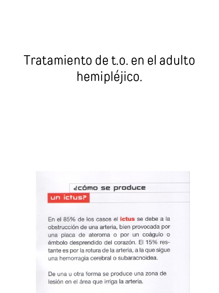 Ceci 2 To en Acv - PPTX - 20241014 - 165359 - 0000 | PDF | Terapia ocupacional | Sicología
