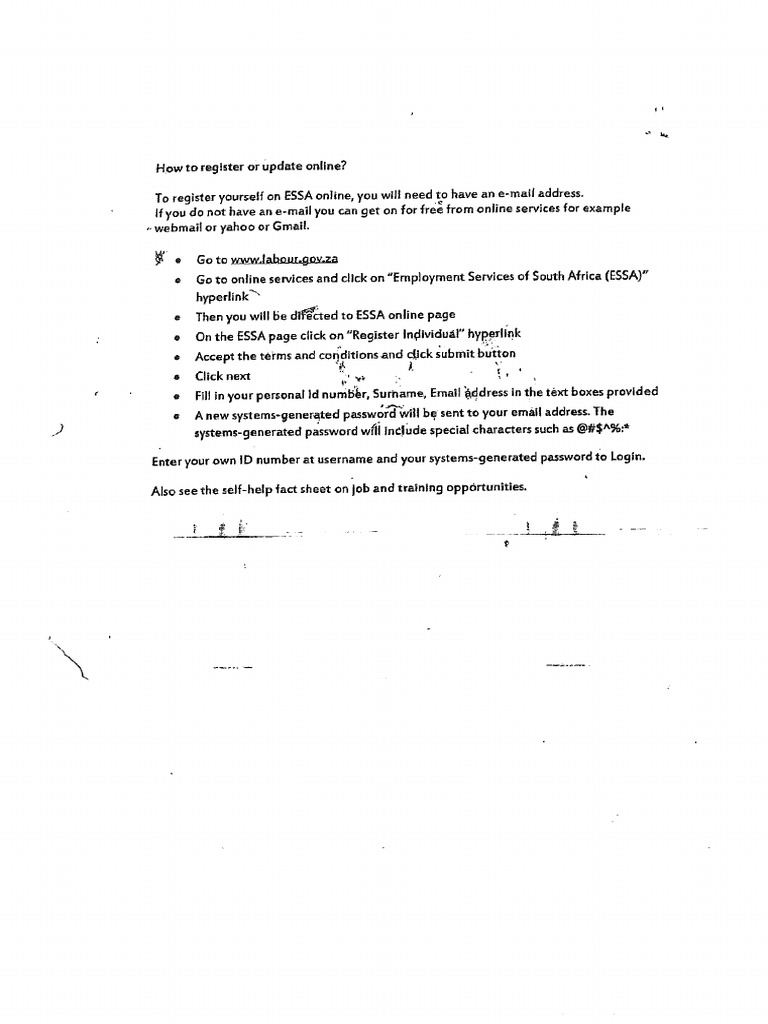 Online Steps To Navigate ESSA | PDF