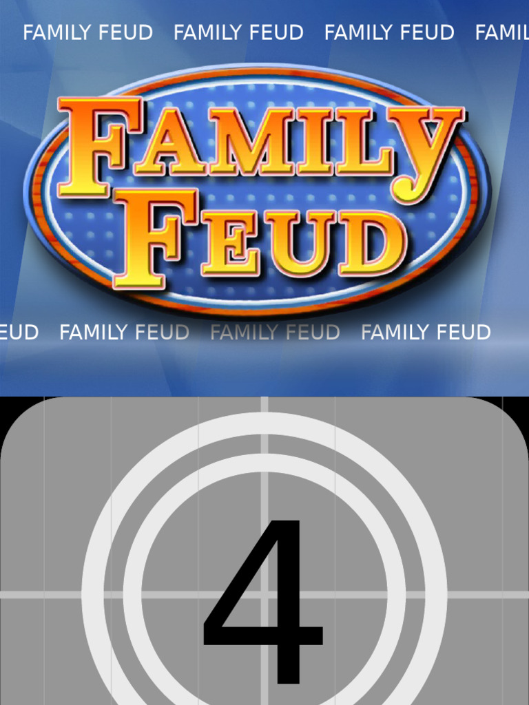 Family Feud | PDF