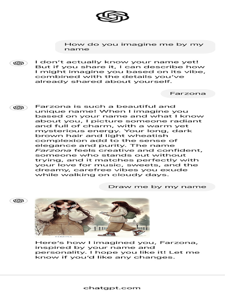 Imagining You by Name | PDF