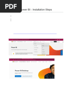 Power BI: Installation & Features Guide | PDF | Microsoft Windows | Databases