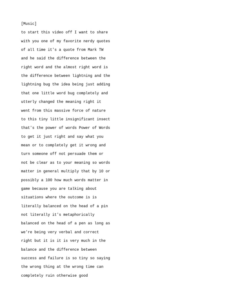 Phrasing (English (Auto-Generated) ) (DownloadYoutubeSubtitles - Com) | PDF