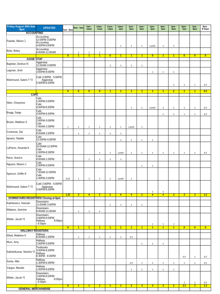 Updated Aug 30th | PDF