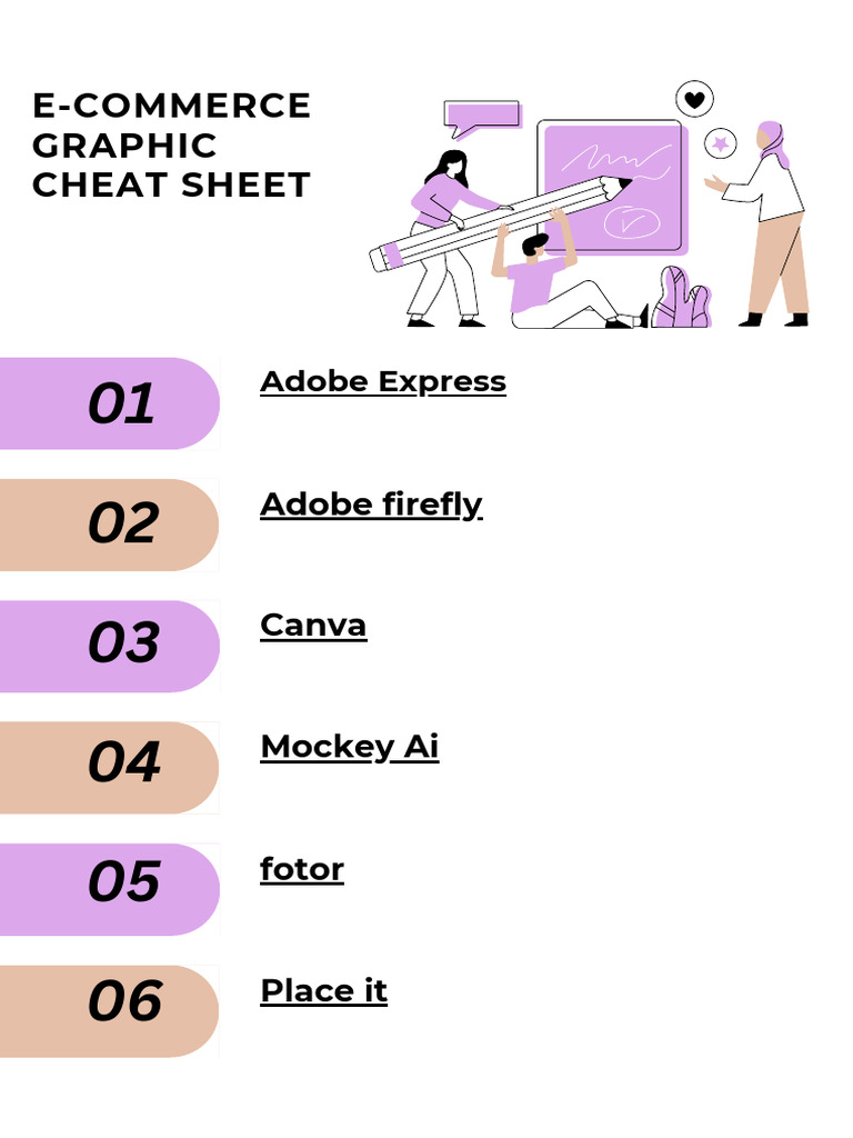 E-Com Graphic Cheat Sheet.6 | PDF