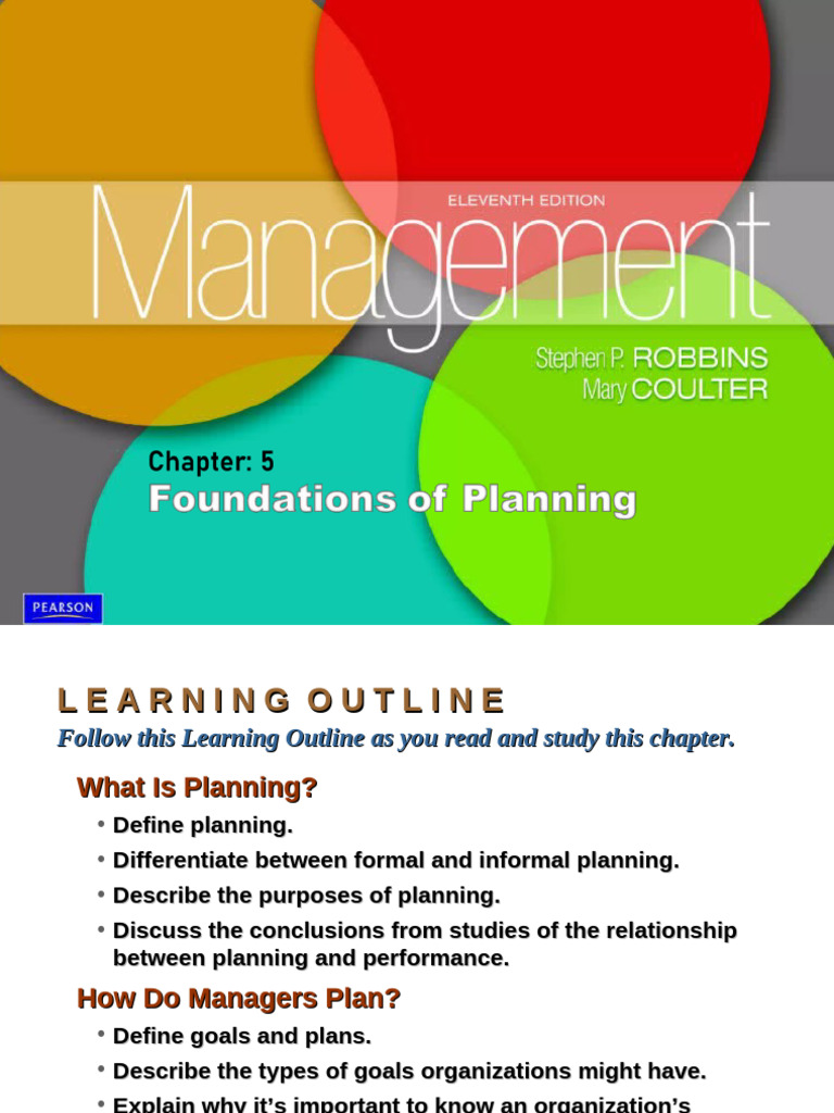 Chap 5 | PDF | Goal | Goal Setting