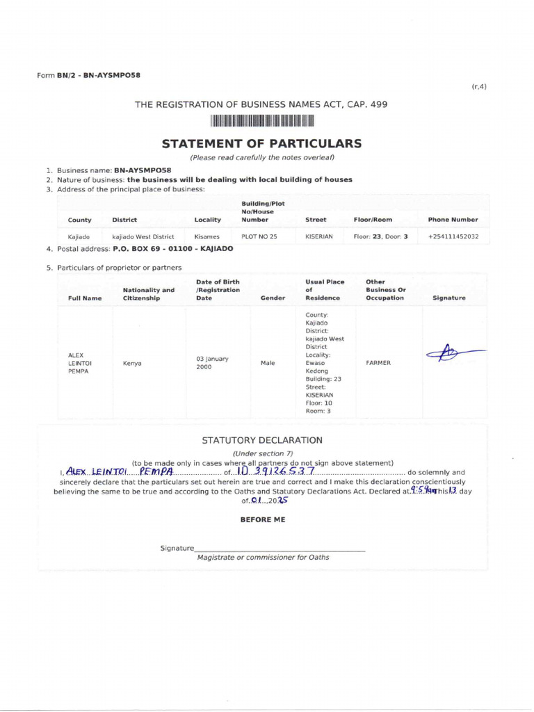 BN 2 Form20250113 - 10023971 | PDF