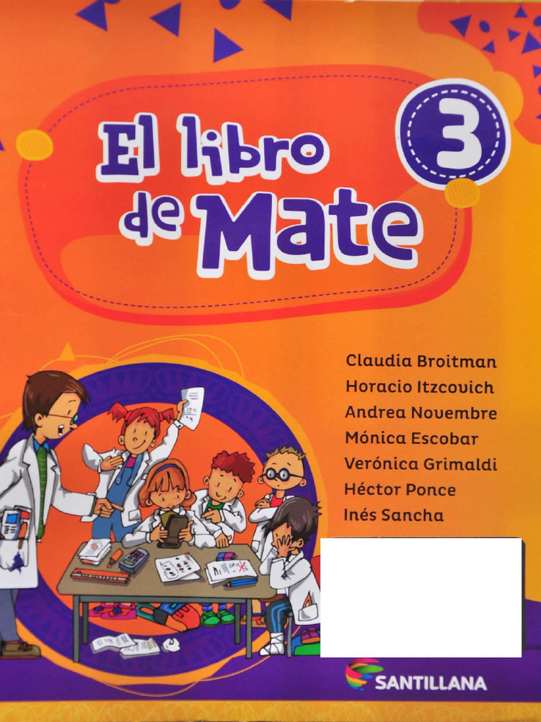 El Libro de Mate 3 - Santillana | PDF