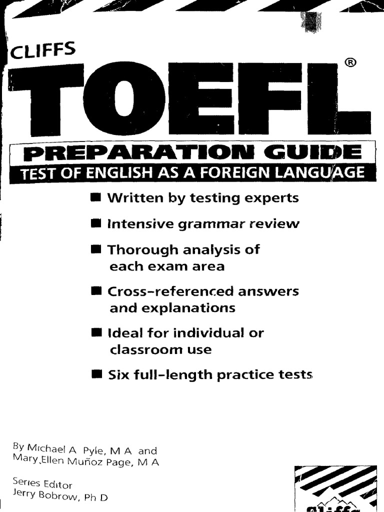Cliffs TOEFL Preparation Guide(1) | PDF