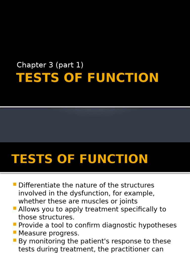 Ch 3 (Part 1) | PDF | Joint | Diseases And Disorders