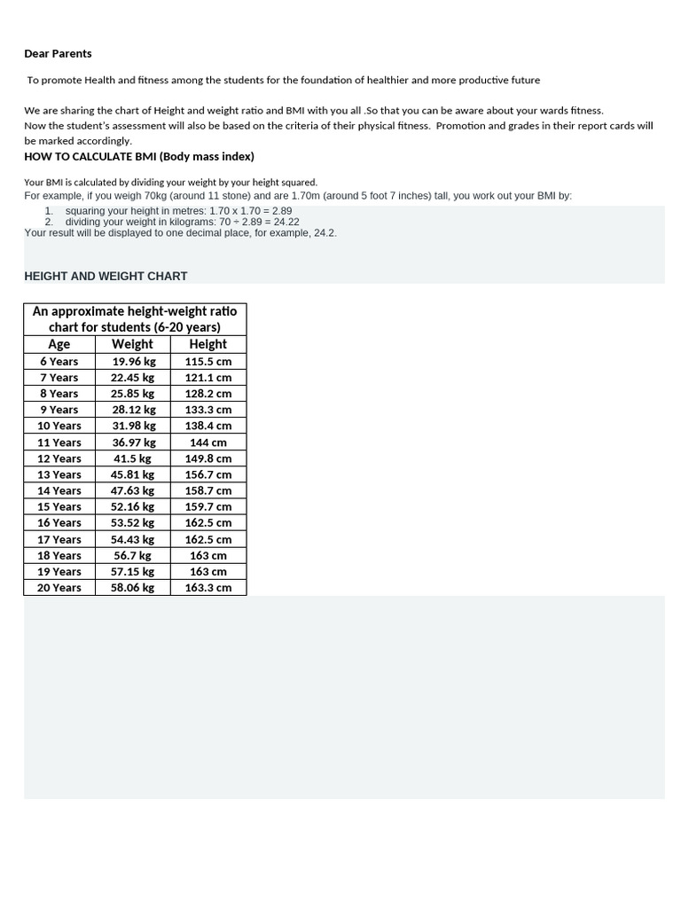 Student Fitness Assessment Guide | PDF