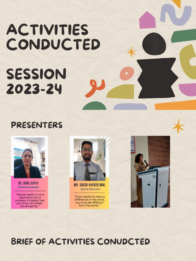 2023-24 Parenting & Education Activities | PDF