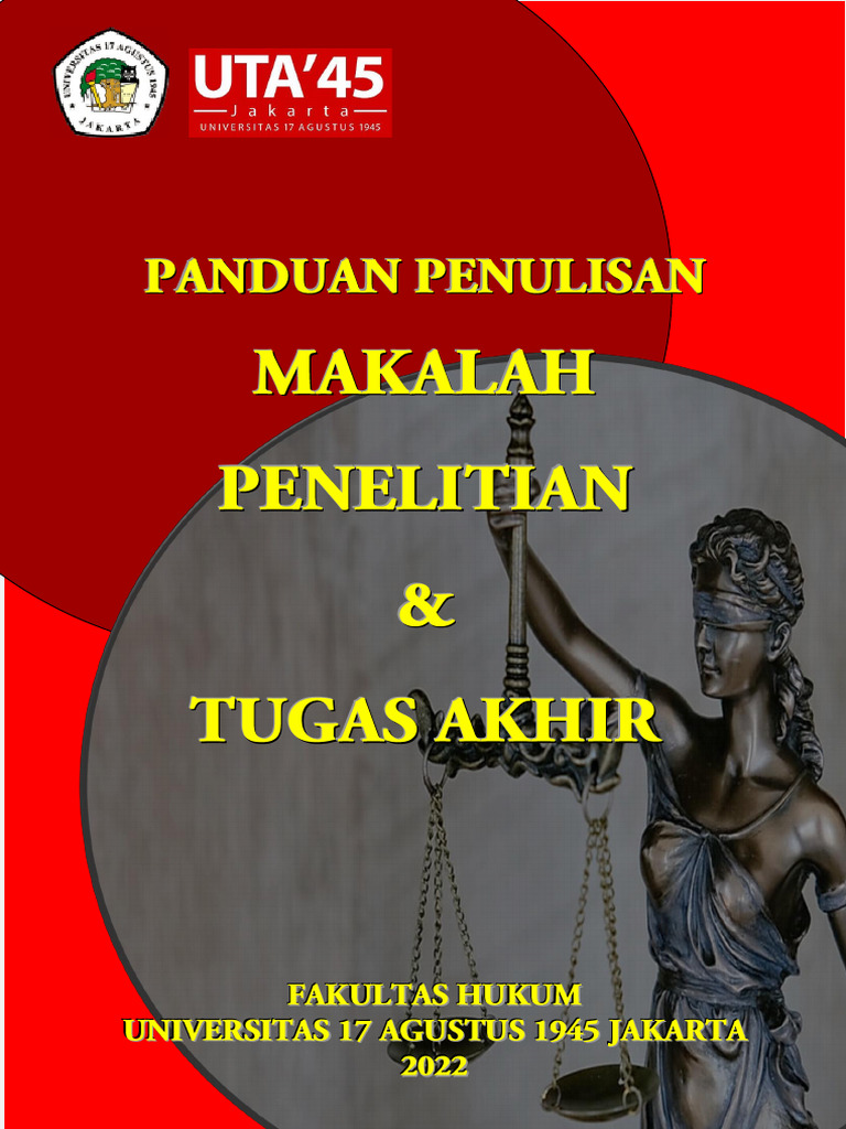 Panduan Penulisan Tugas Akhir | PDF