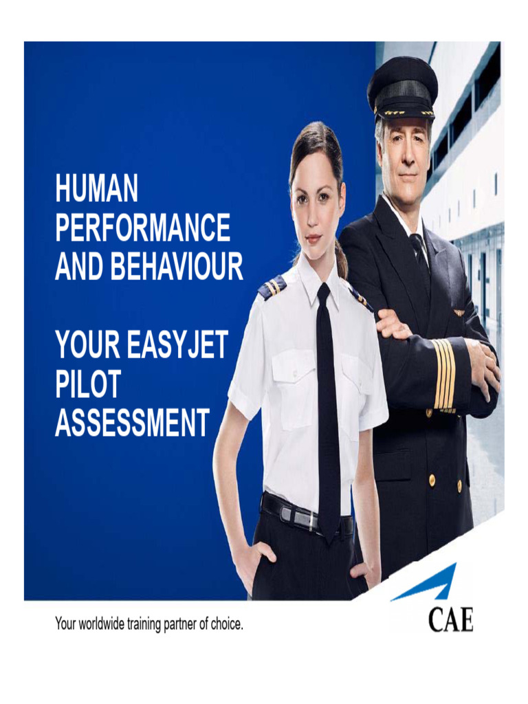 EasyJet Pilot Assessment Preparation Guide | PDF | Leadership ...